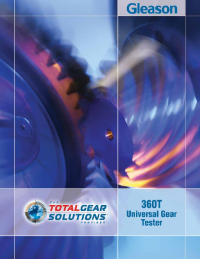 360T-快速、灵活的锥齿轮和圆柱齿轮检验机