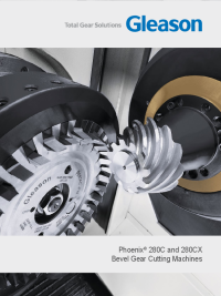 Phoenix 280C /280CX - 次世代ベベルギヤ歯切盤